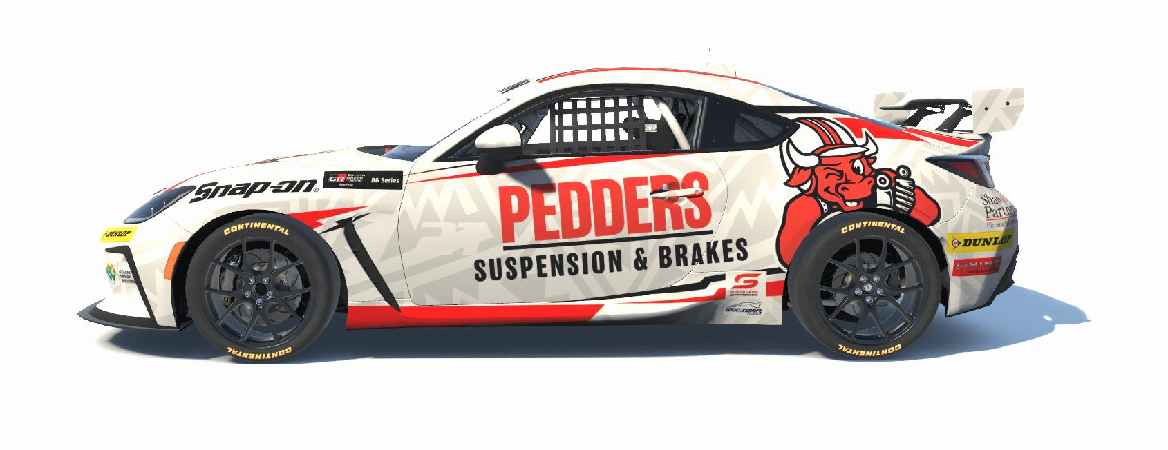 Will Brown Pedders Toyota 86 Fantasy Livery by Riley Matheson - Trading ...