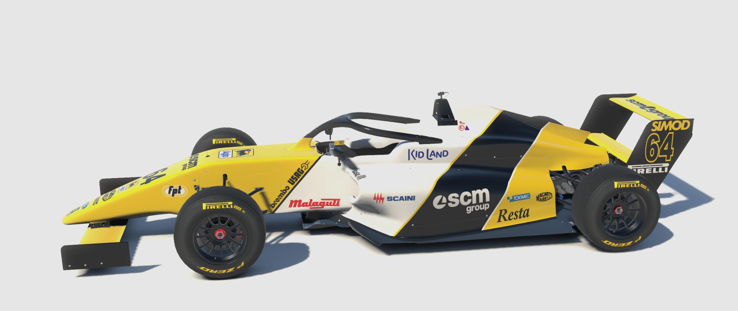 1990 F1 Minardi M190 by Adam Durrant - Trading Paints