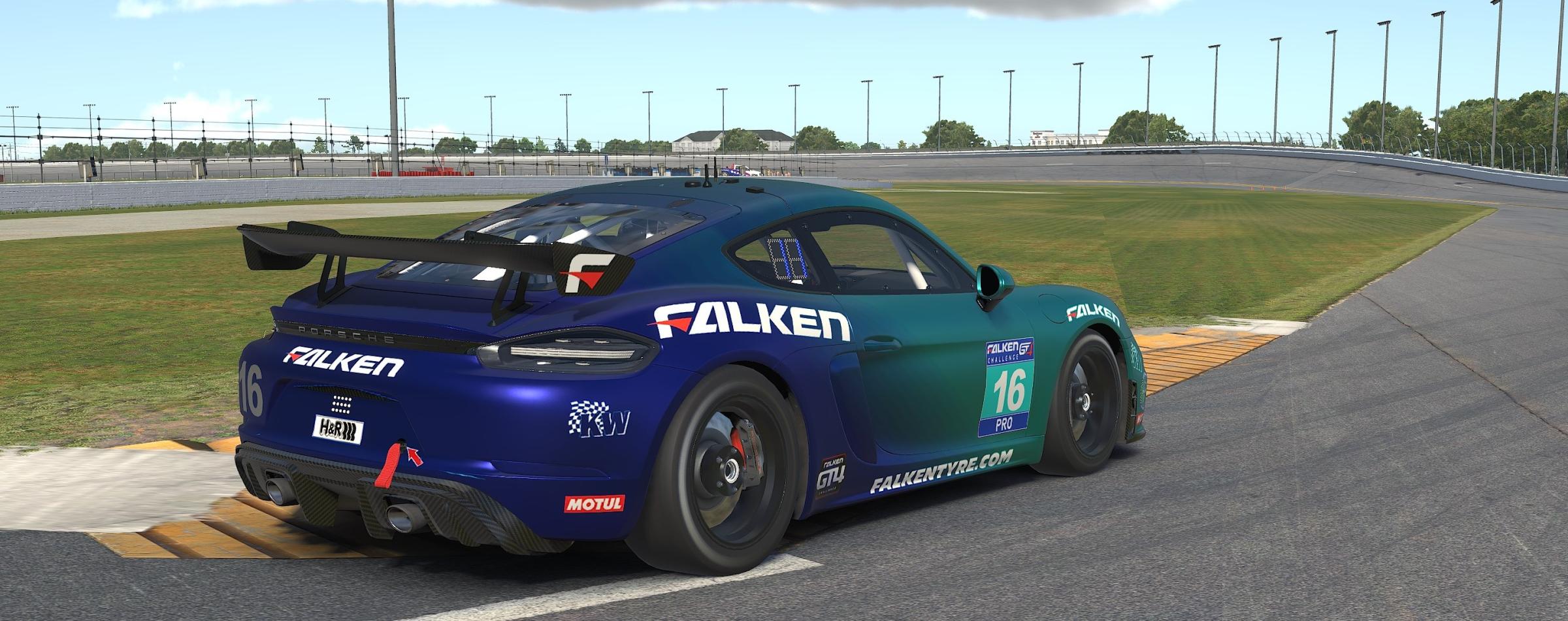Porsche 718 Cayman GT4 Falken Racing by Scott N. - Trading Paints