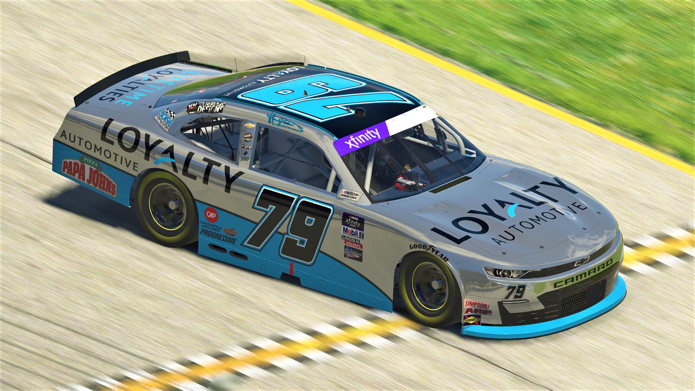 Loyalty Automotive Custom # W/Spec by Daniel Plant Smith - Trading Paints