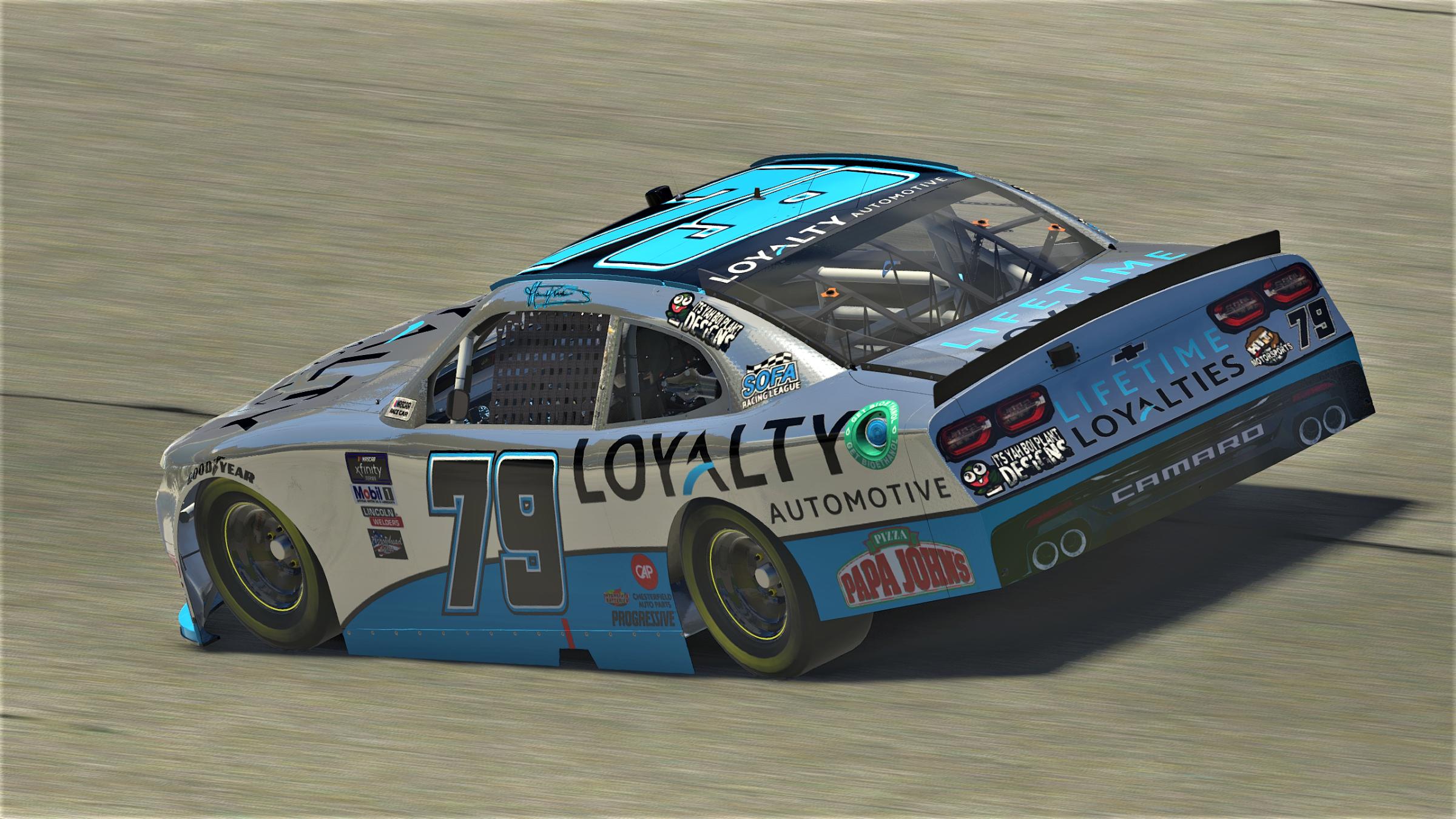 Loyalty Automotive Custom # W/Spec by Daniel Plant Smith - Trading Paints