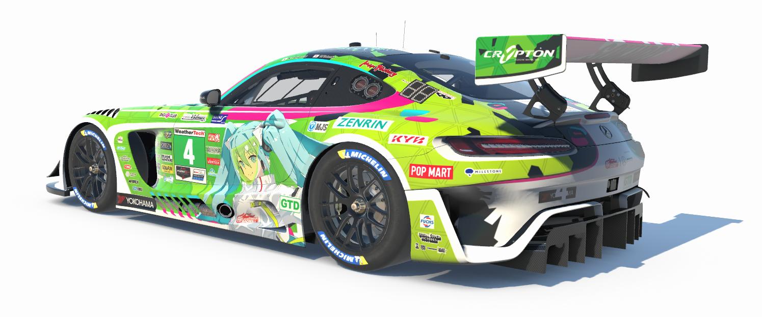 [IMSA] Goodsmile Racing 2022 | Hatsune Miku GT Project by Danilo Vaz - Trading Paints