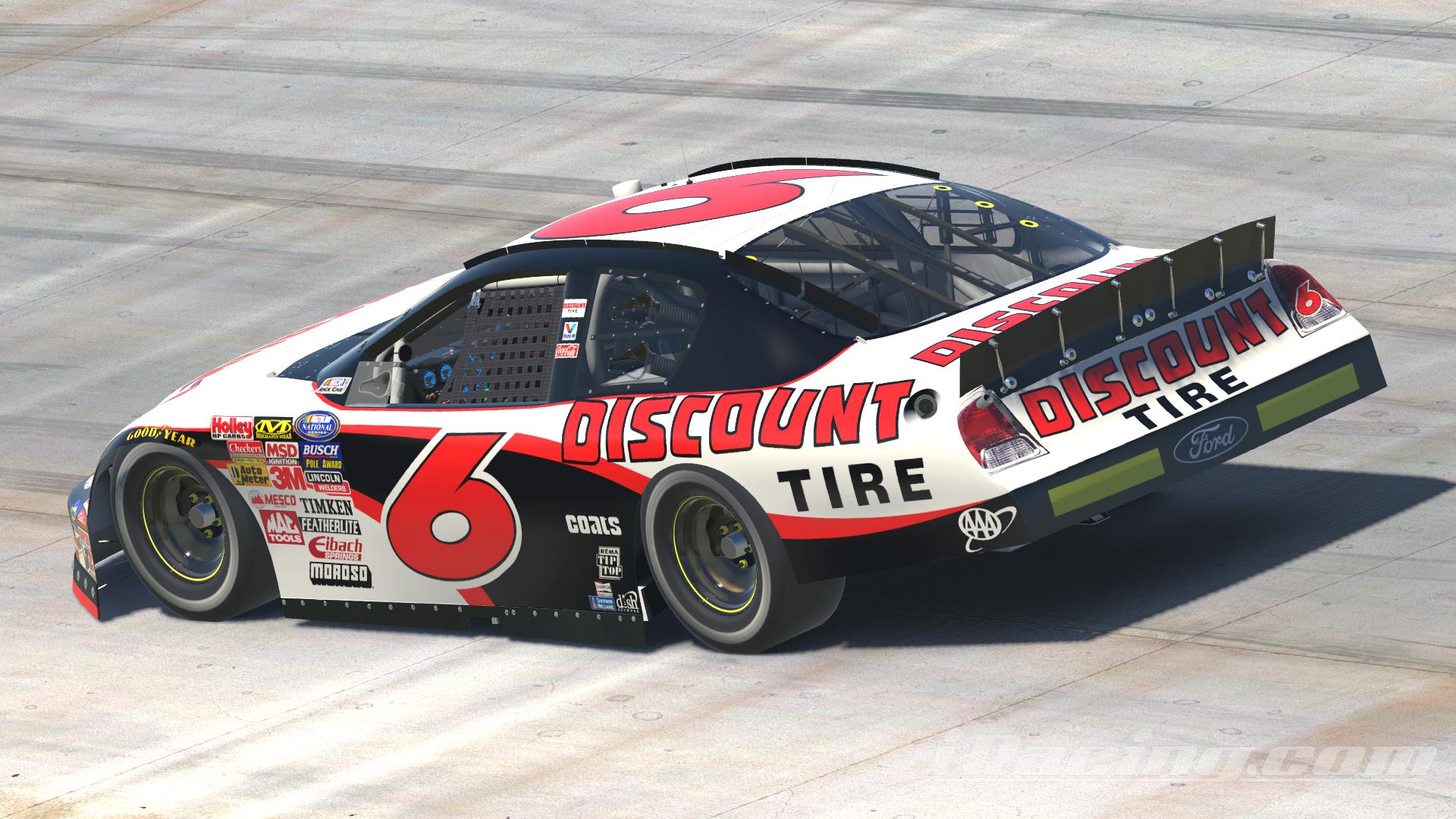 2007 David Ragan #6 Discount Tire Ford Fusion by Bryson Hixenbaugh ...