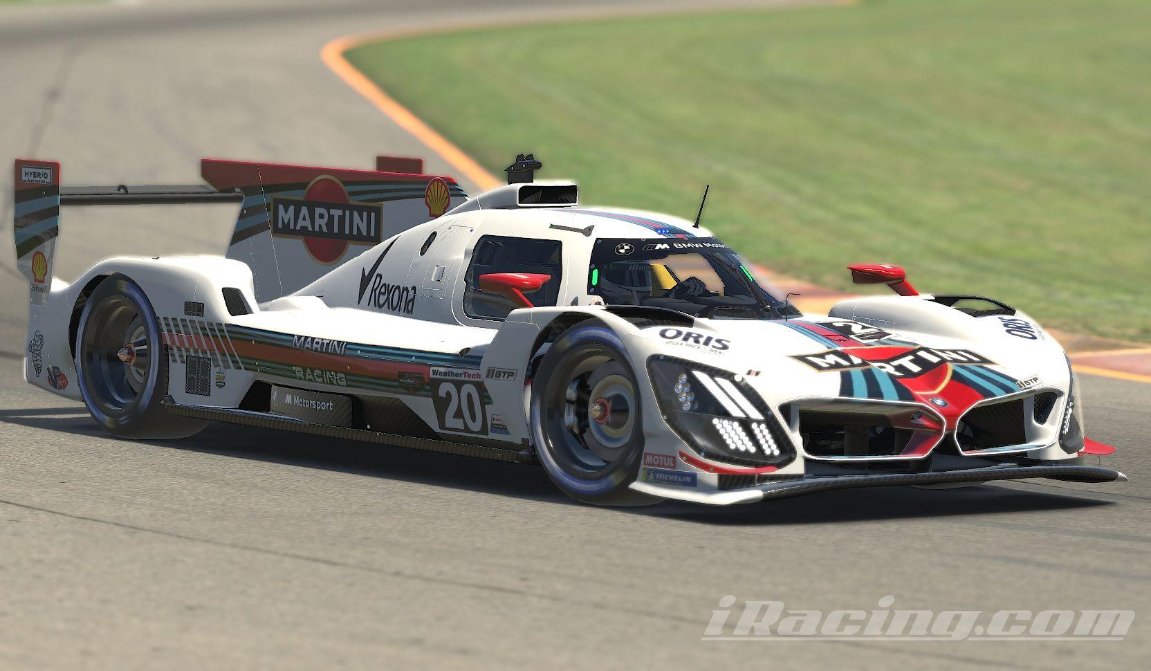 Martini Racing BMW V8 Hybrid by Stephane Parent - Trading Paints