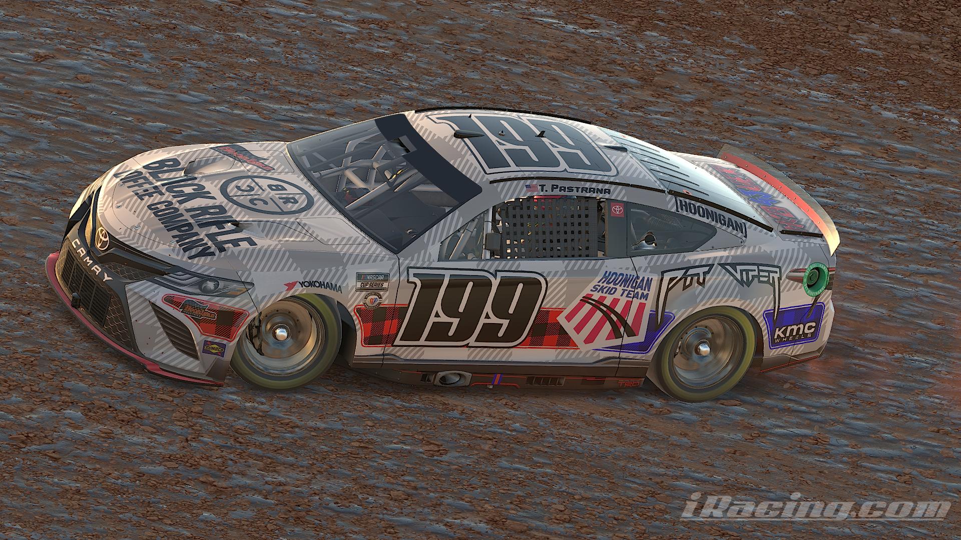 Travis Pastrana Camry Fictional No Number by Alex Huffman - Trading Paints