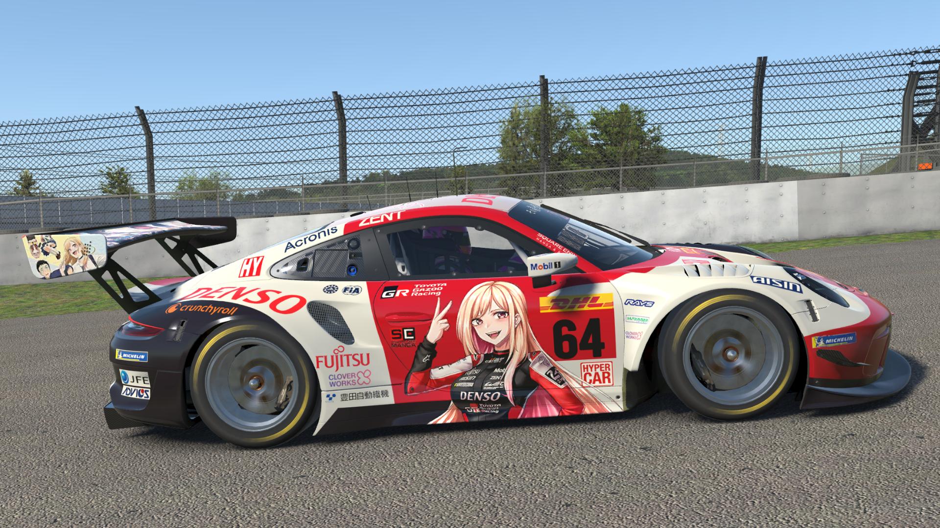 Marin Hirakawa Toyota GR010 Porsche 911 GT3 R by Jasper De Jong ...