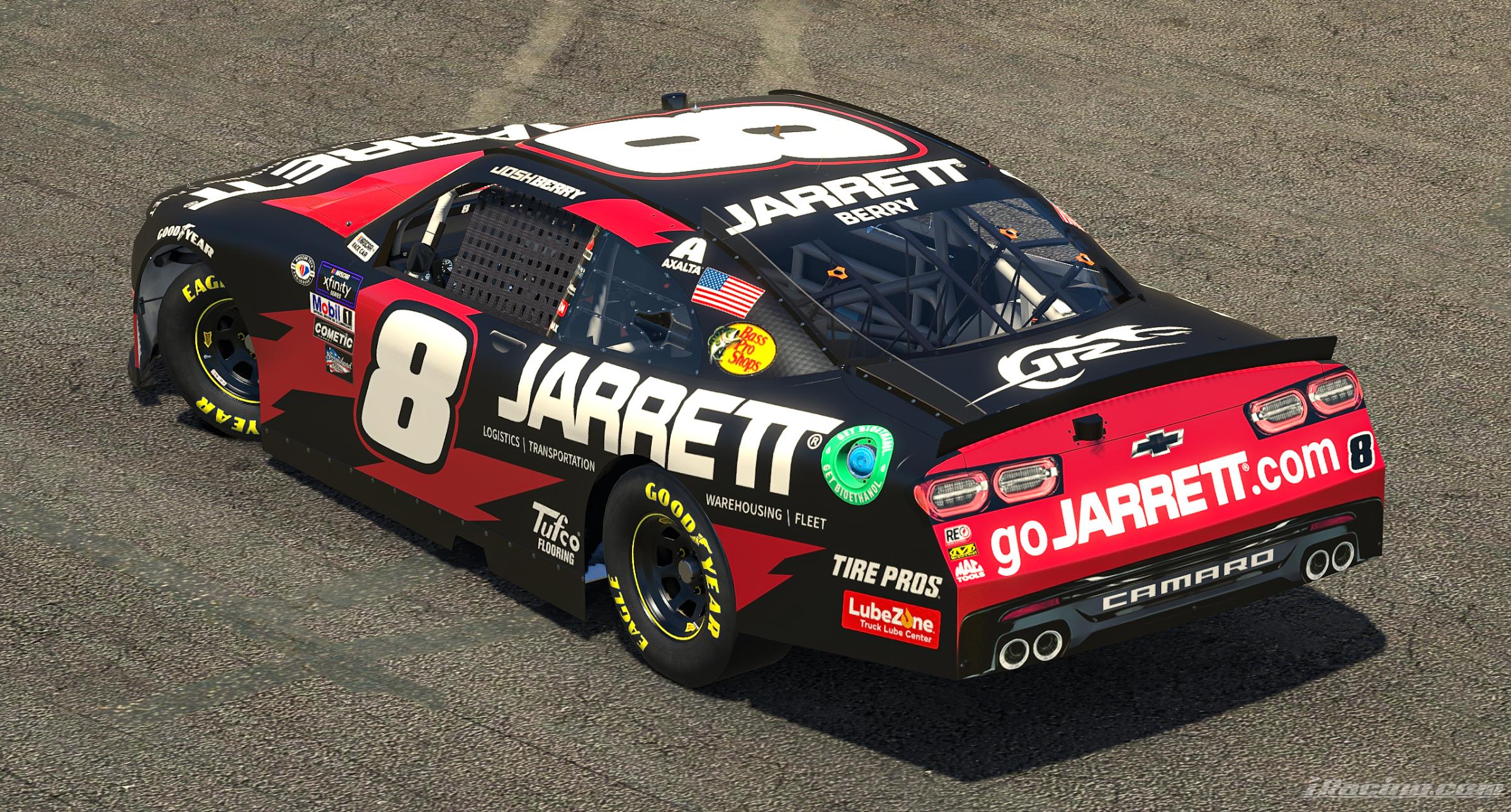 2023 Josh Berry Jarrett Logistics Camaro by Ryan A Williams - Trading ...