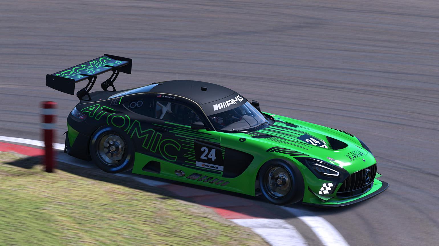 Atomic Racing | AMG GT3 by Steve M Hansell - Trading Paints