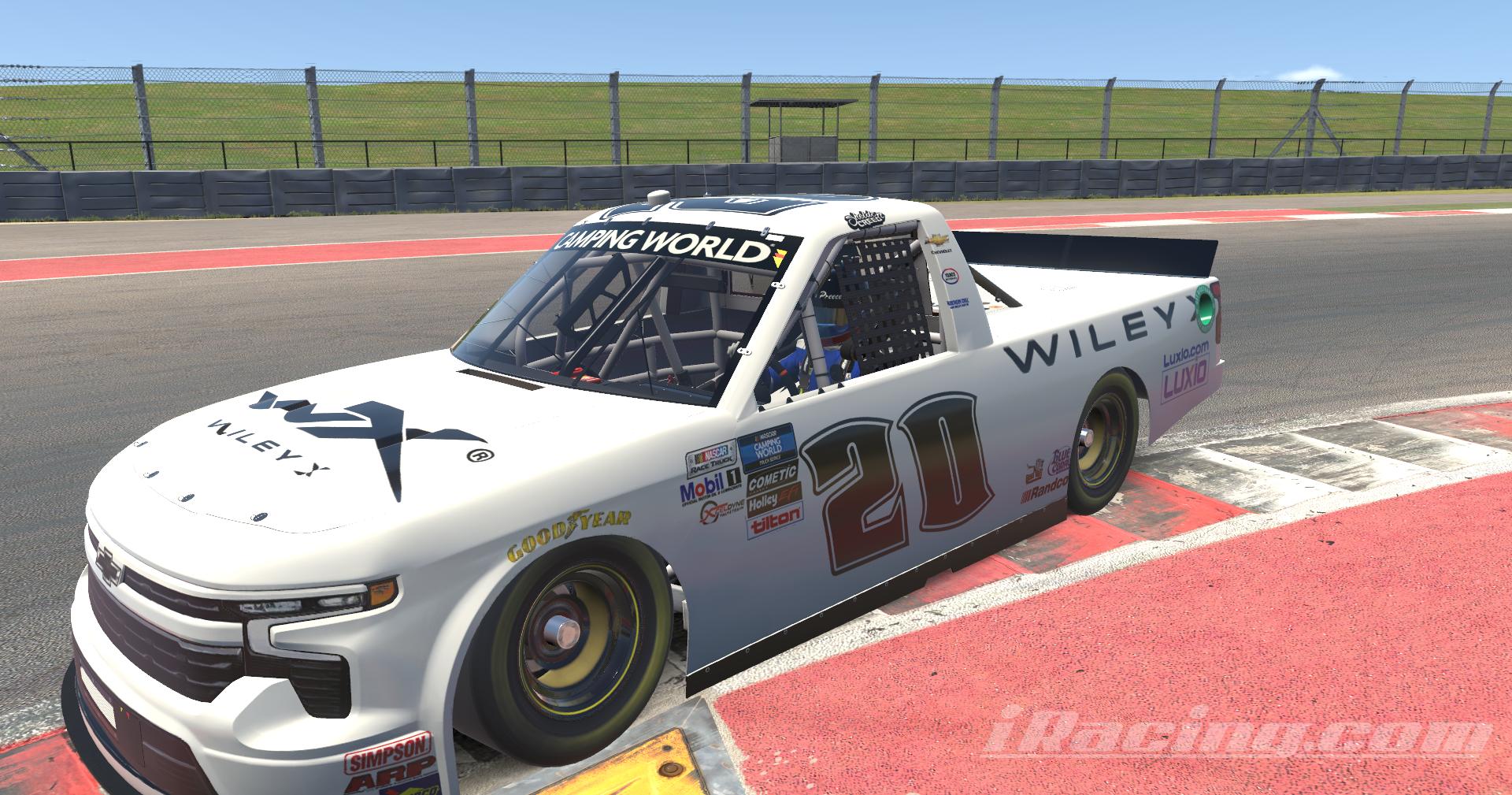 Sheldon Creed 2022 Wiley X Truck With Number by Martin Roberg - Trading ...