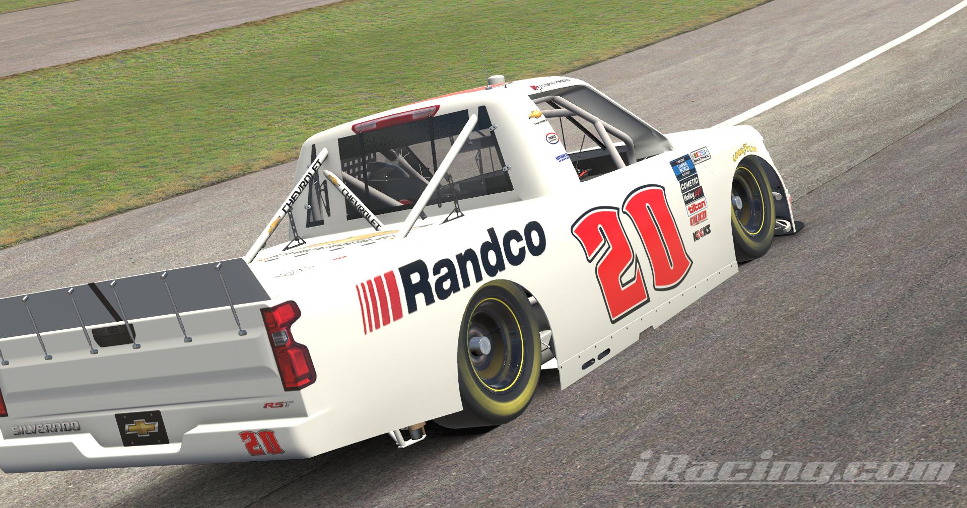 #20 Stefan Parsons 2022 Randco Truck by Martin Roberg - Trading Paints