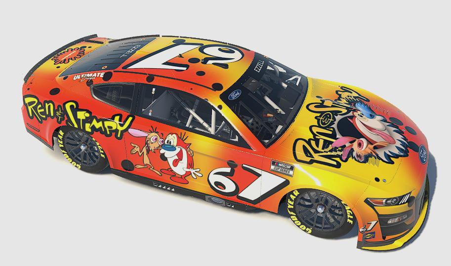 Ren and Stimpy_Custom Number by Doug Ezzell - Trading Paints