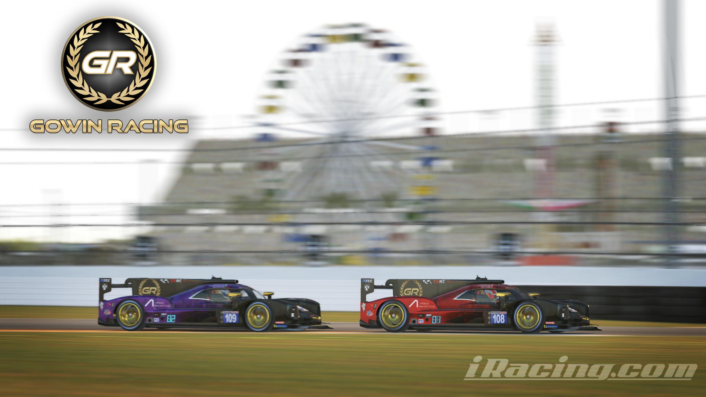 Gowin Racing Ruby - Daytona 24 - Dallara LMP2 by Nicholas G. - Trading Paints