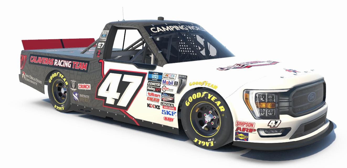 Calaveras Racing Team 47 | C. Robinson by Ellis Wells - Trading Paints