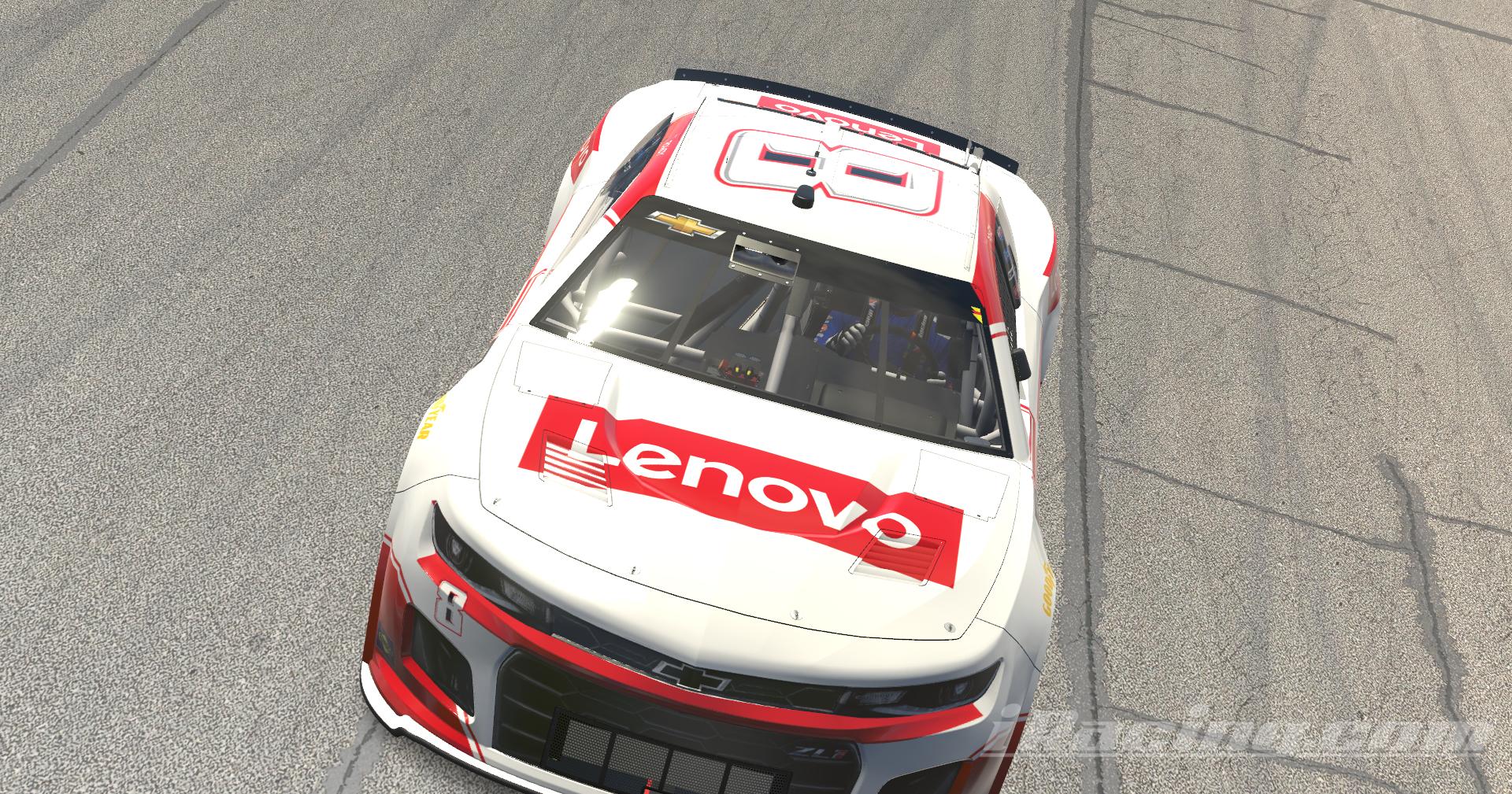 #8 Kyle Busch 2023 Lenovo White Base Concept by Martin Roberg - Trading ...