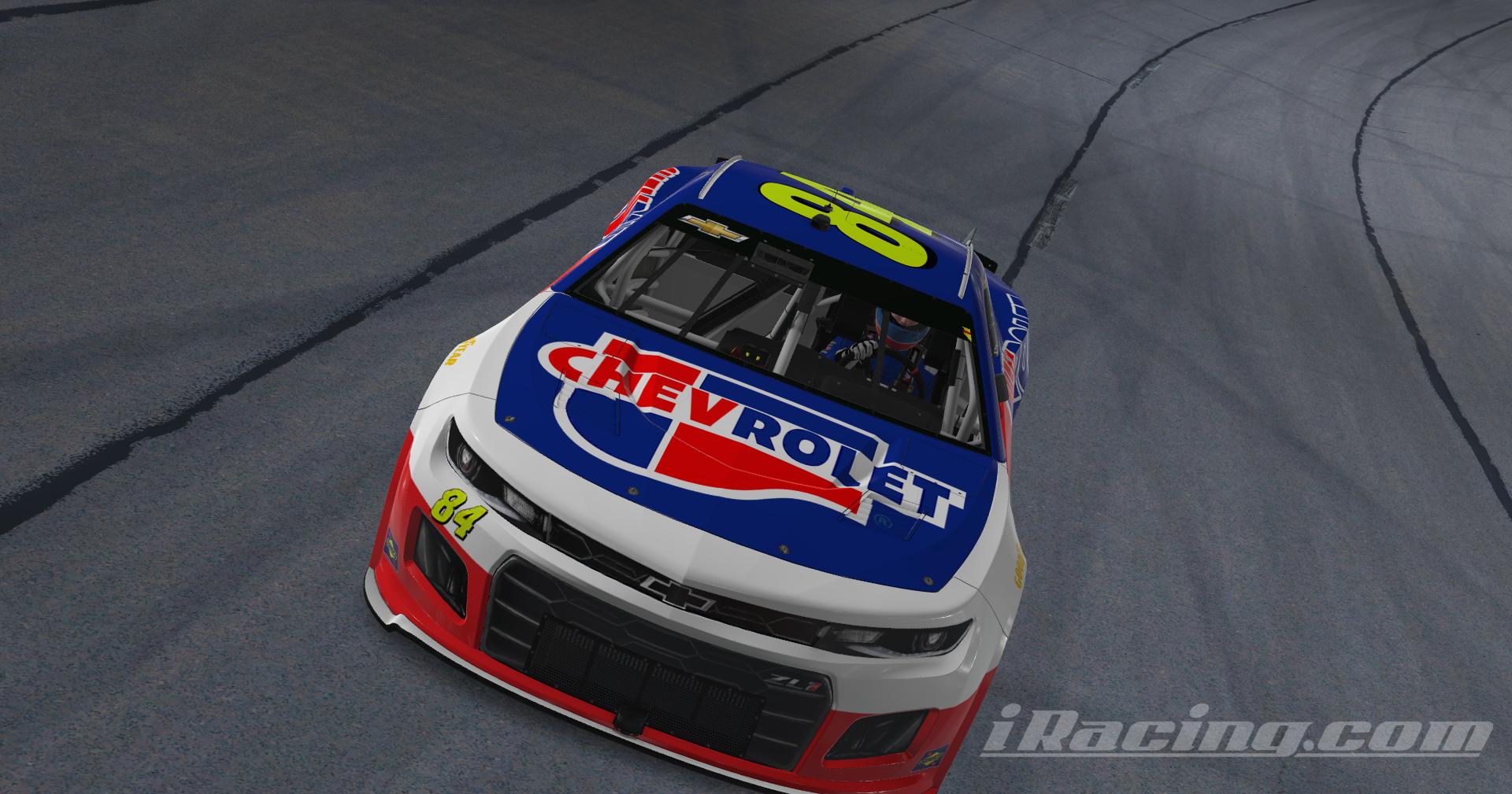 #84 Jimmie Johnson 2023 Throwback Concept by Martin Roberg - Trading Paints