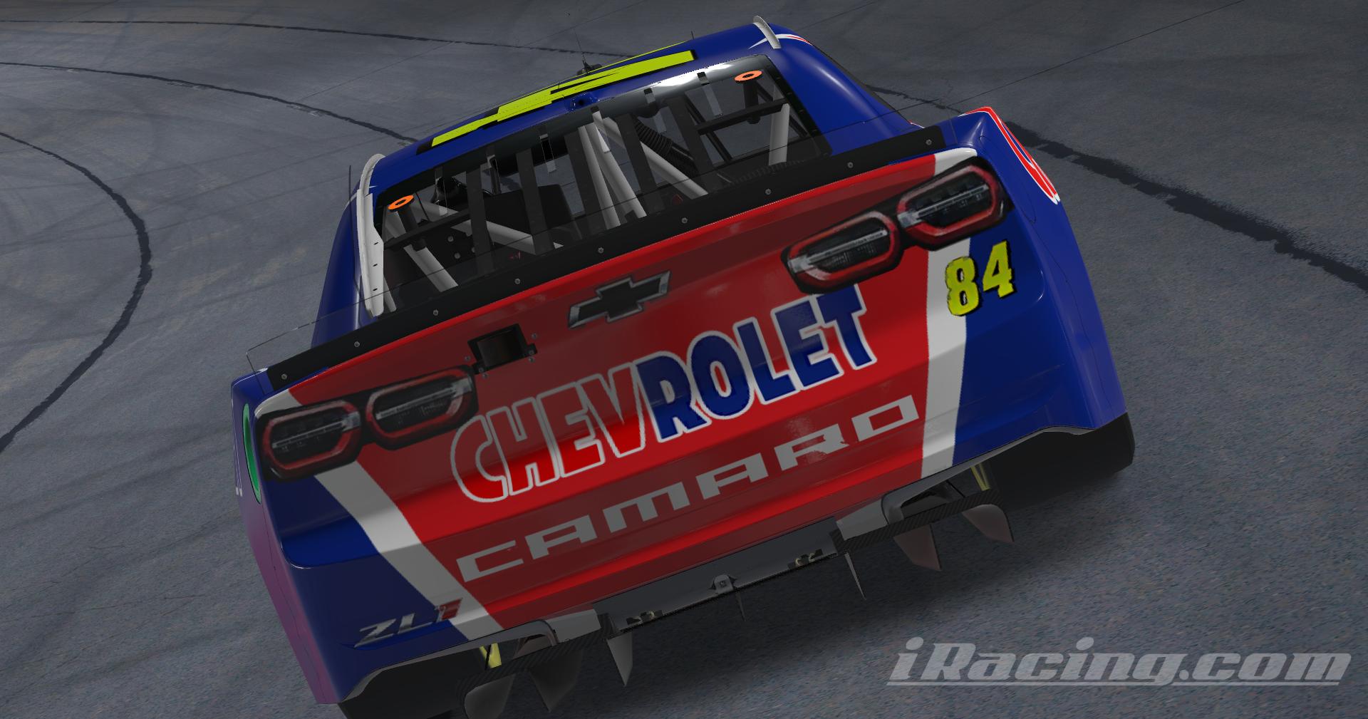 #84 Jimmie Johnson 2023 Throwback Concept by Martin Roberg - Trading Paints