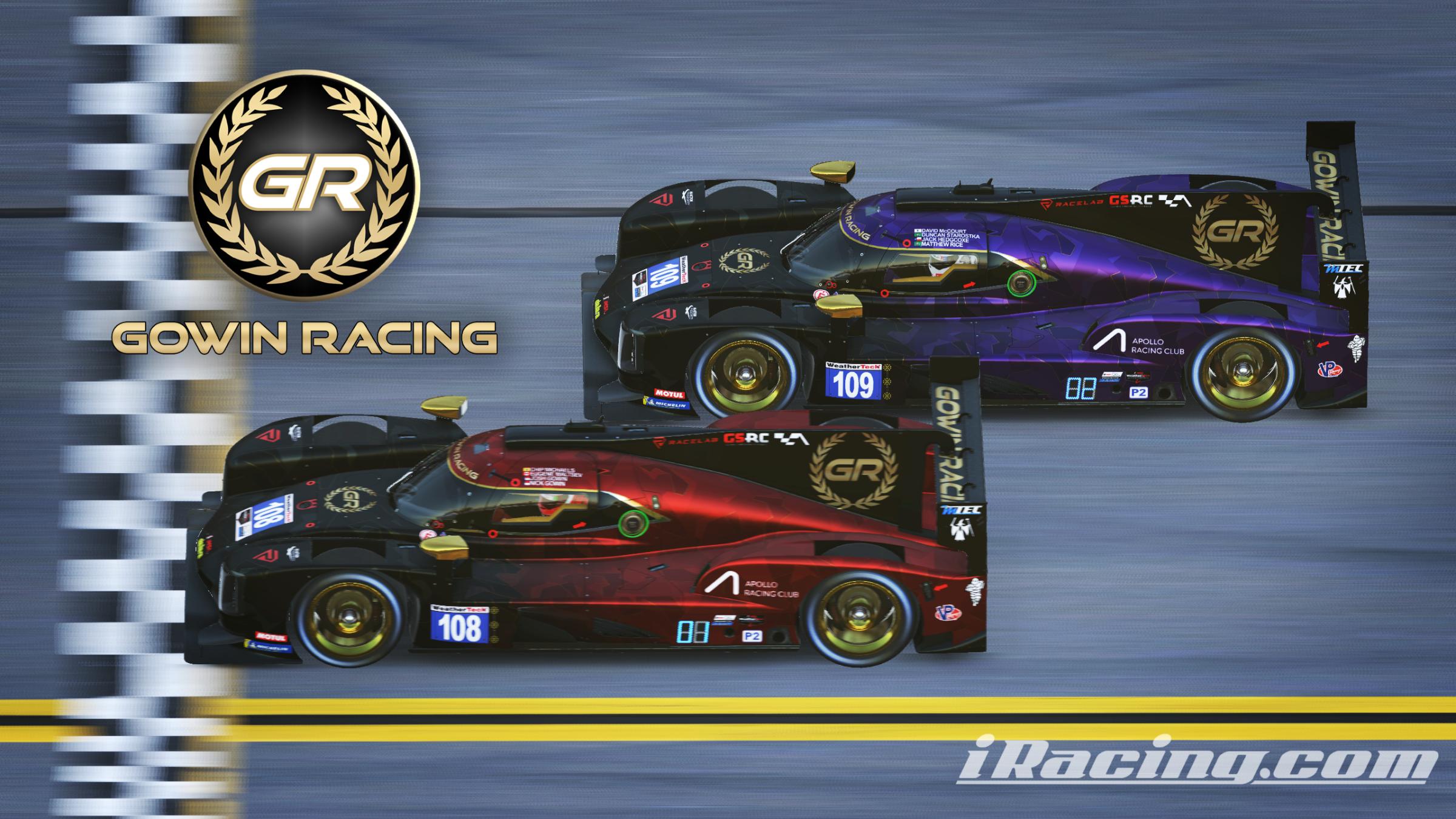 Gowin Racing Amethyst - Daytona 24 - Dallara LMP2 by Nicholas G ...