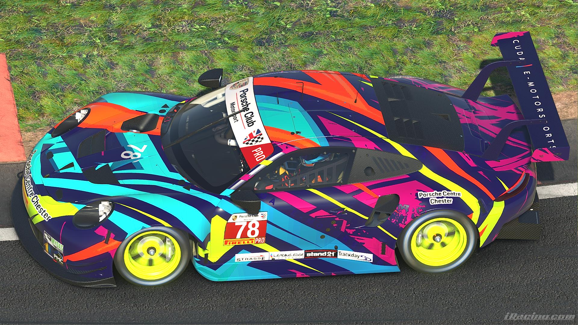 Cuda eMotorsports - Chris Byrom by Lewis Archer - Trading Paints