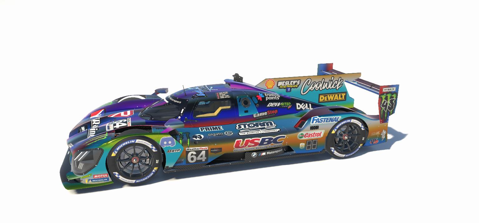 Storm Racing LMDh Rainbow 2 by Wesley Strait - Trading Paints
