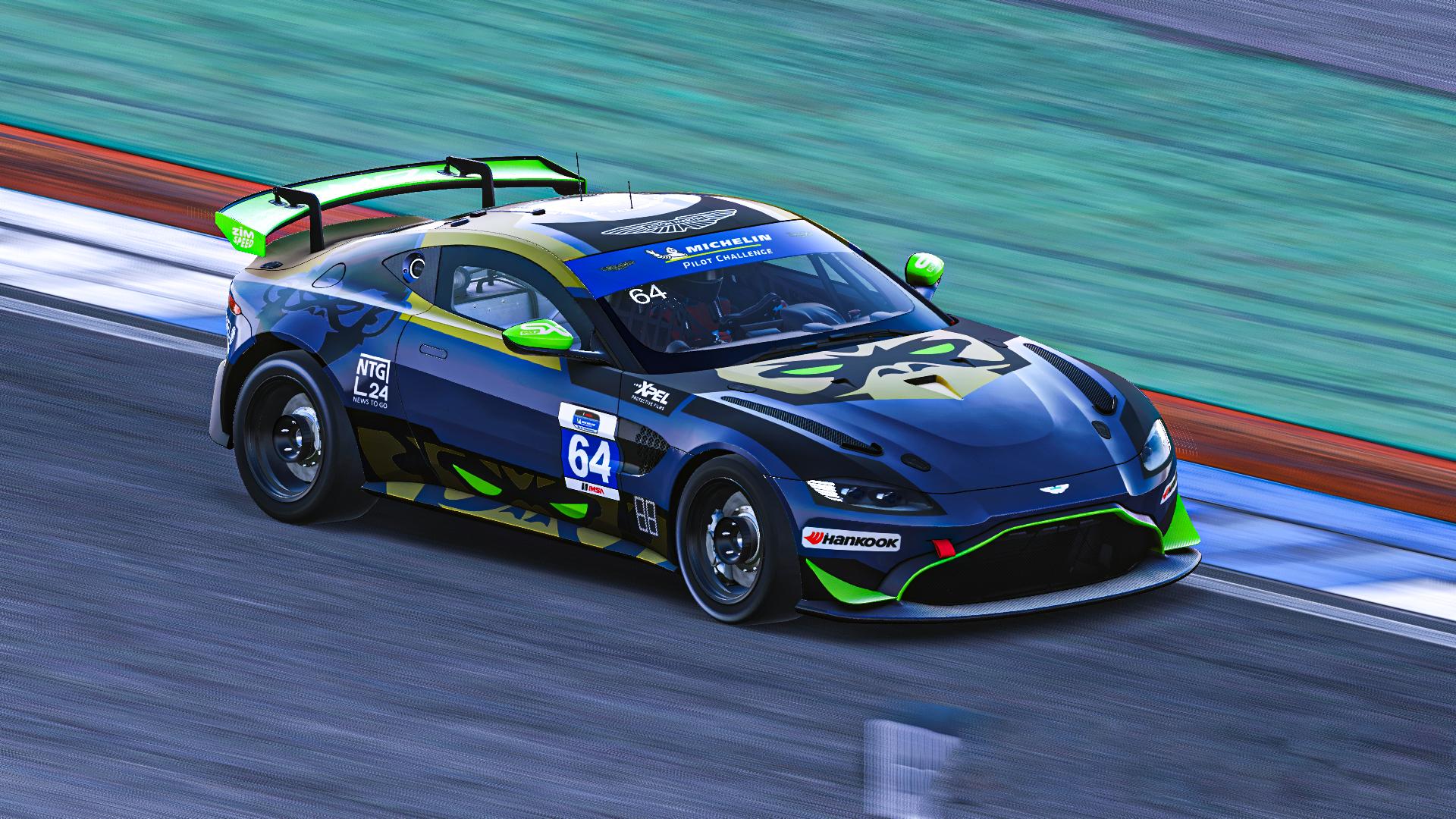 Speed Monkeys 2022 - Aston Martin GT4 by Issam Er-Rabhi - Trading Paints