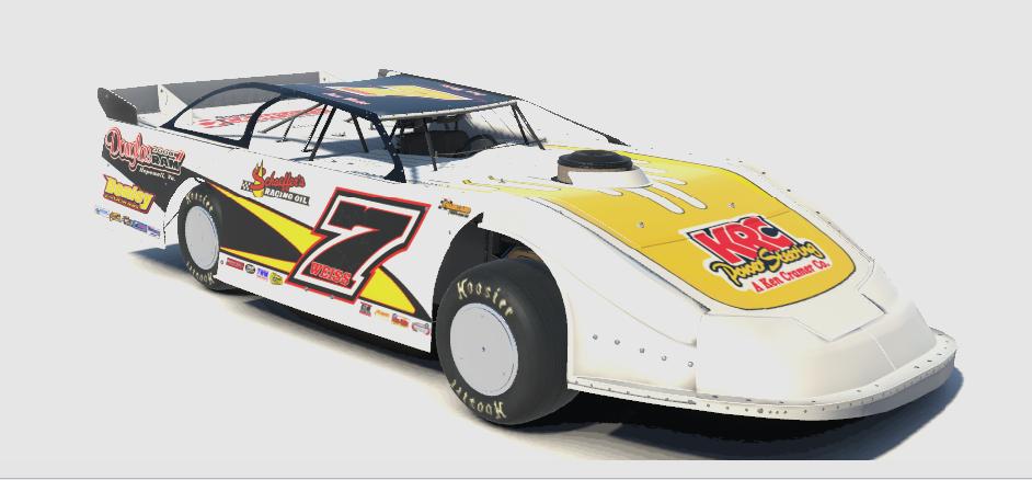 Dirt Late Model 7 dan welss by Brandon S. - Trading Paints
