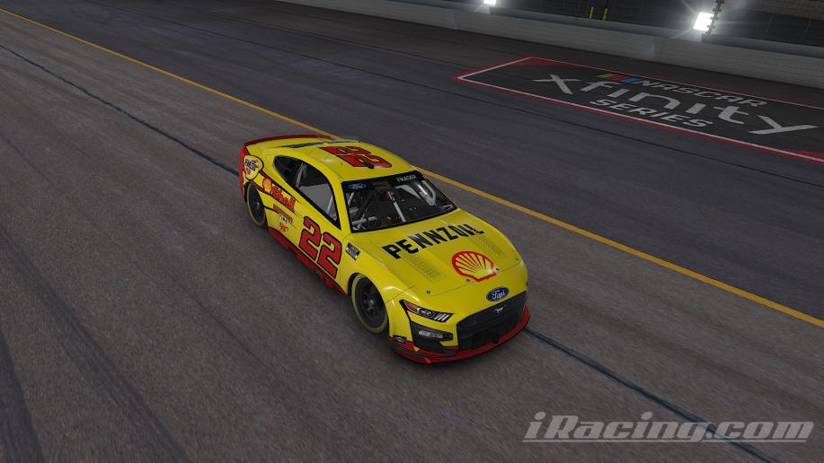 Joey Logano Pennzoil Shell #22 Inverted Scallops Concept by Bobby B ...