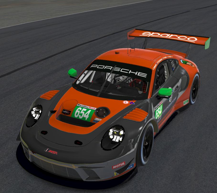 654 Motorsports - Rolex 24 Livery by Carolus Theel - Trading Paints