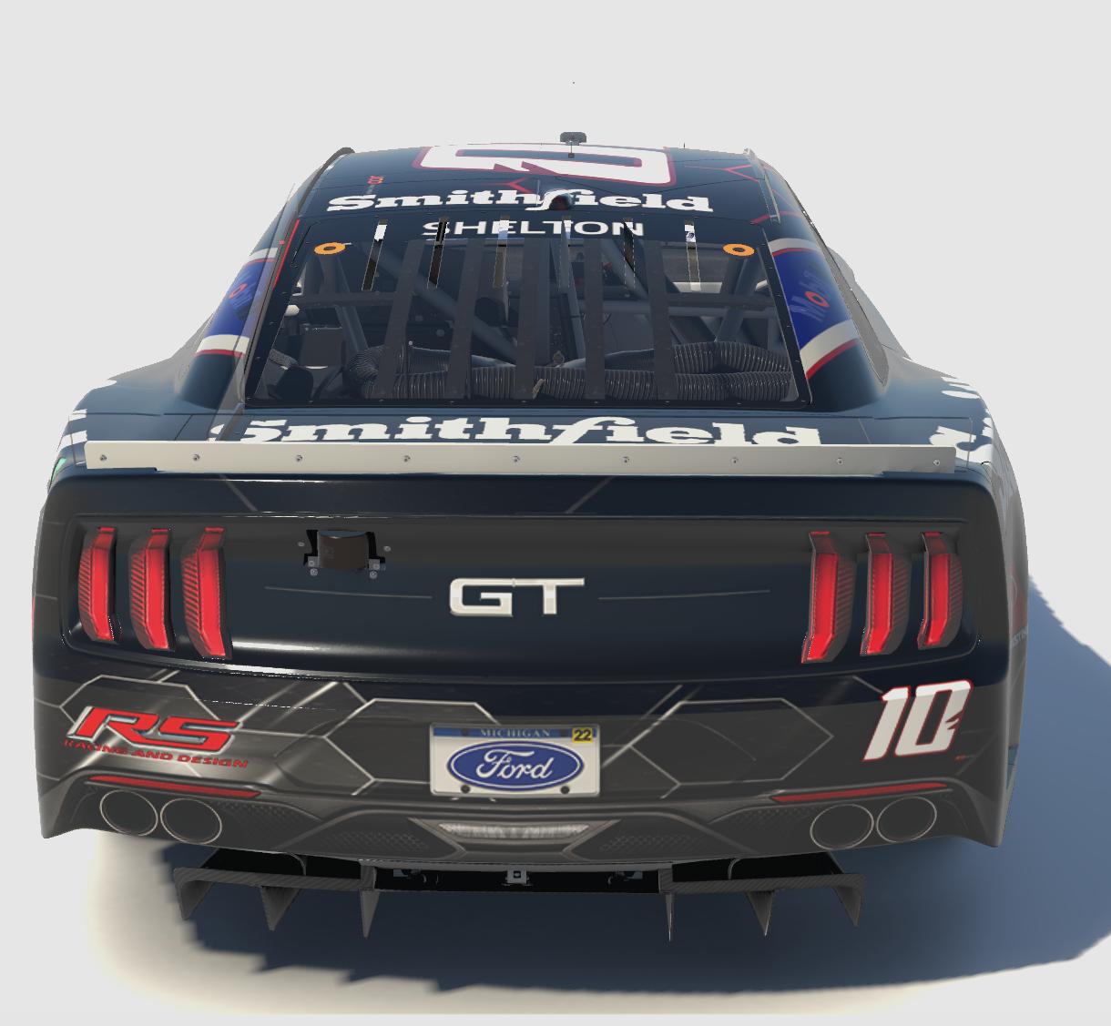 Ford Mustang Nextgen 10 SMITHFEILD red black and blue tga by Roger S ...