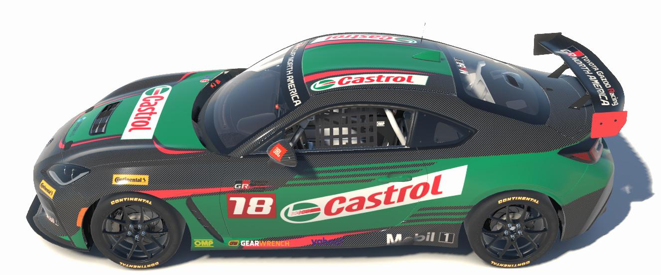 Castrol Toyota GR86 by Gene Newell - Trading Paints