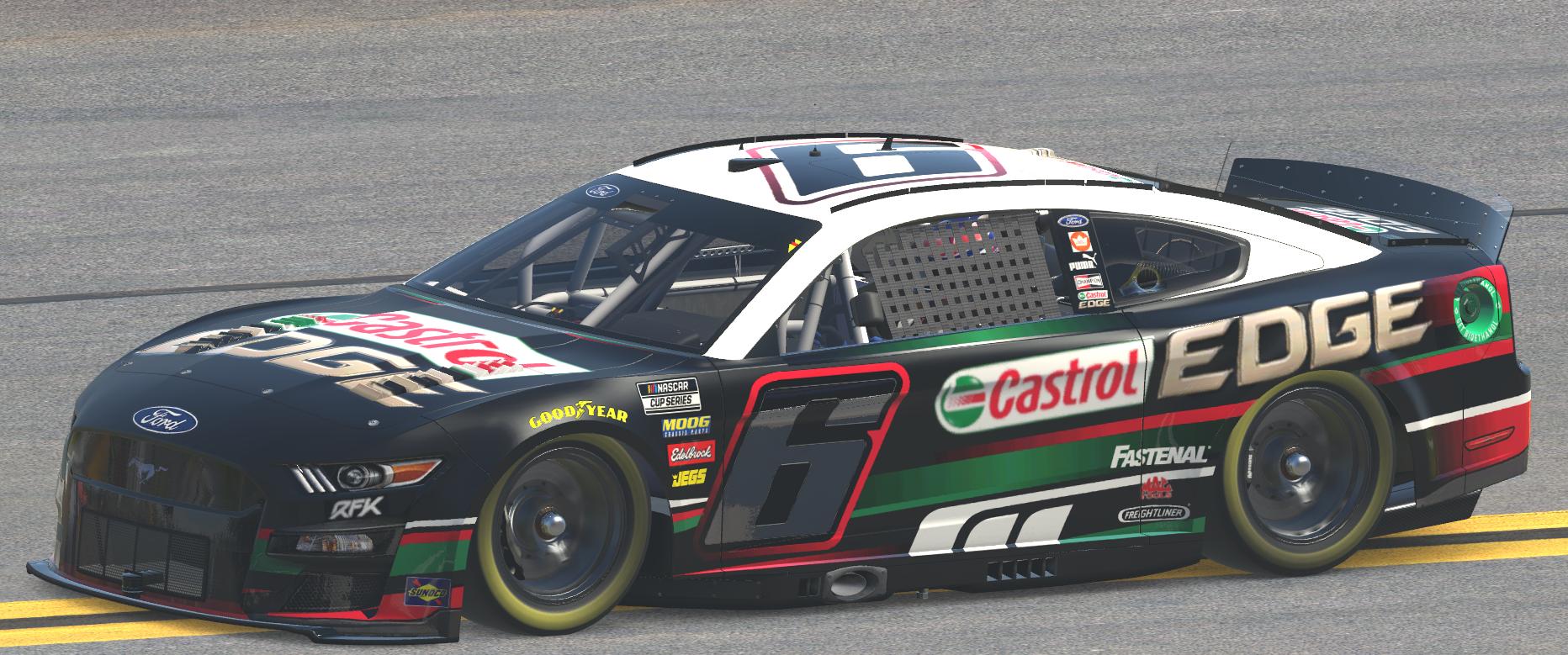 Brad Keselowski Castrol Car by Shane Hensley - Trading Paints