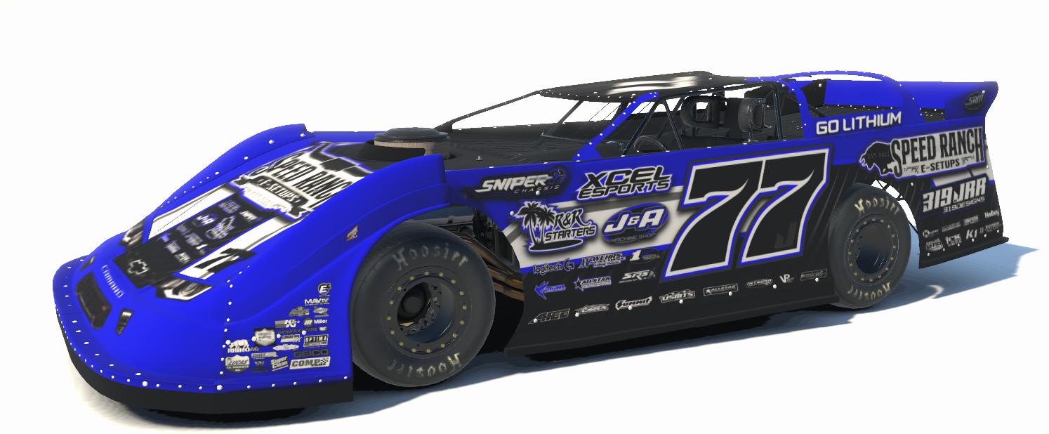 late model quill 77j blue by Jaxson Reitzler - Trading Paints
