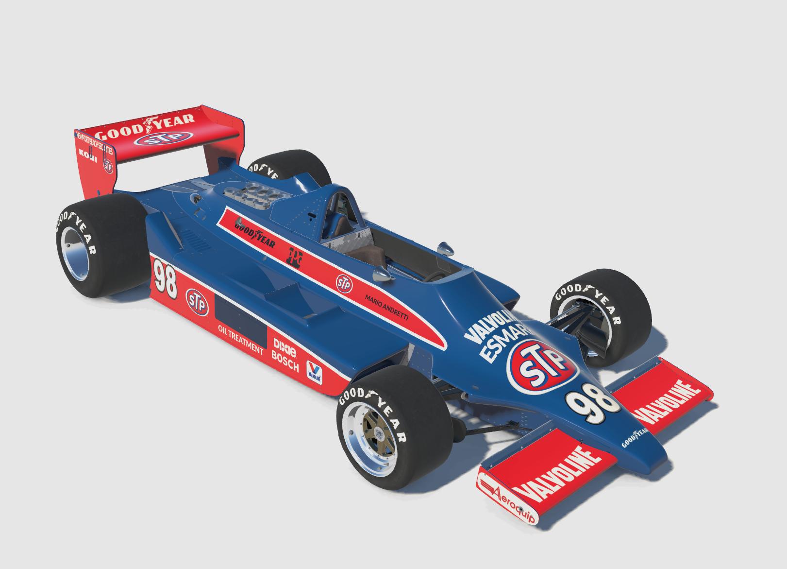 Mario Andretti 1982 Wildcat Cosworth by Gregory T Herr - Trading Paints