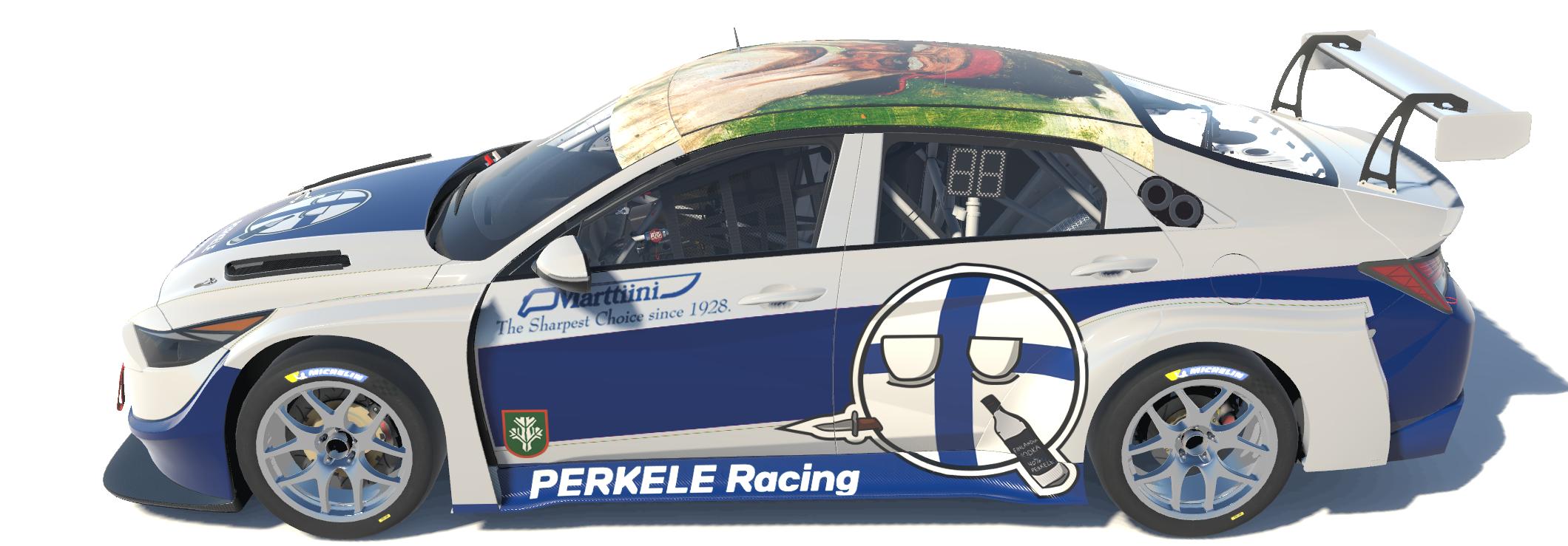 PERKELE Racing Team Elantra by Matias Penttilä - Trading Paints