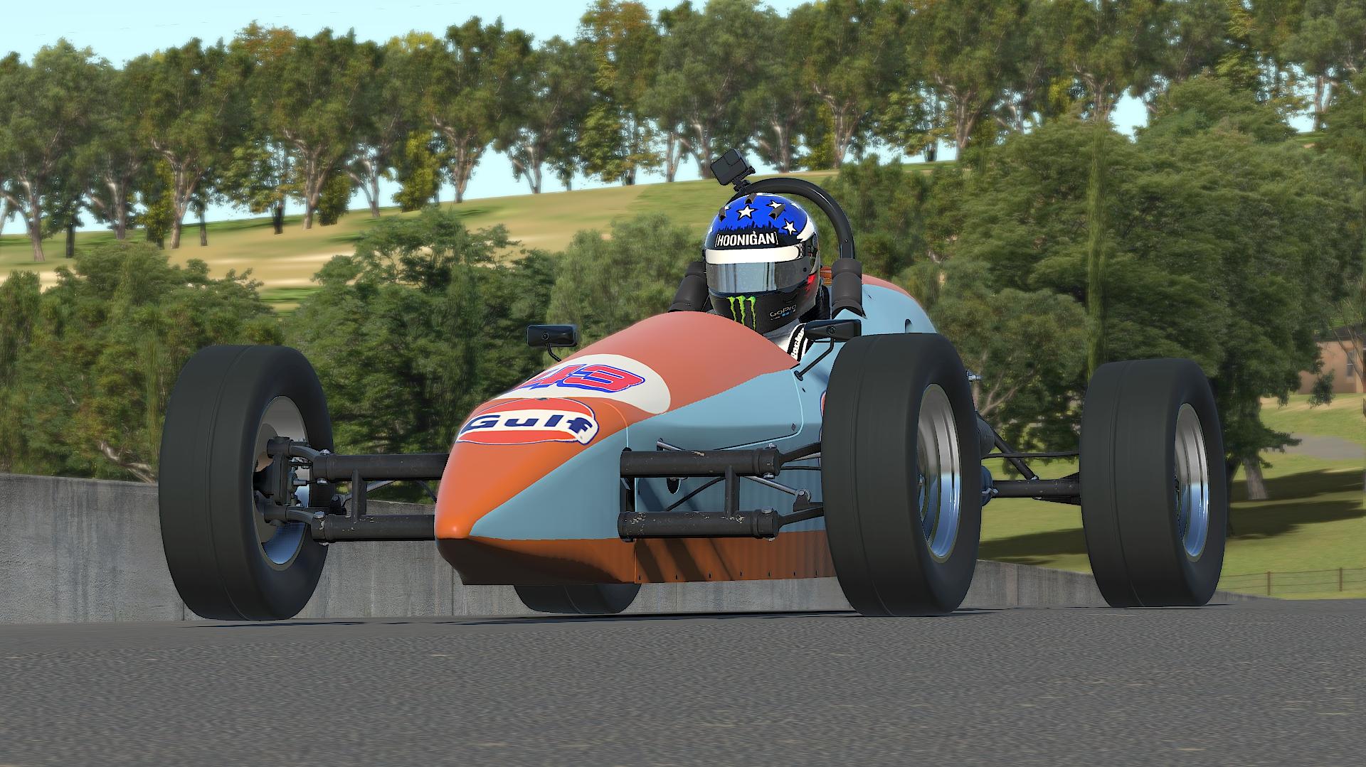 1970s Gulf Inspired Formula Vee by Kaleb Belak - Trading Paints