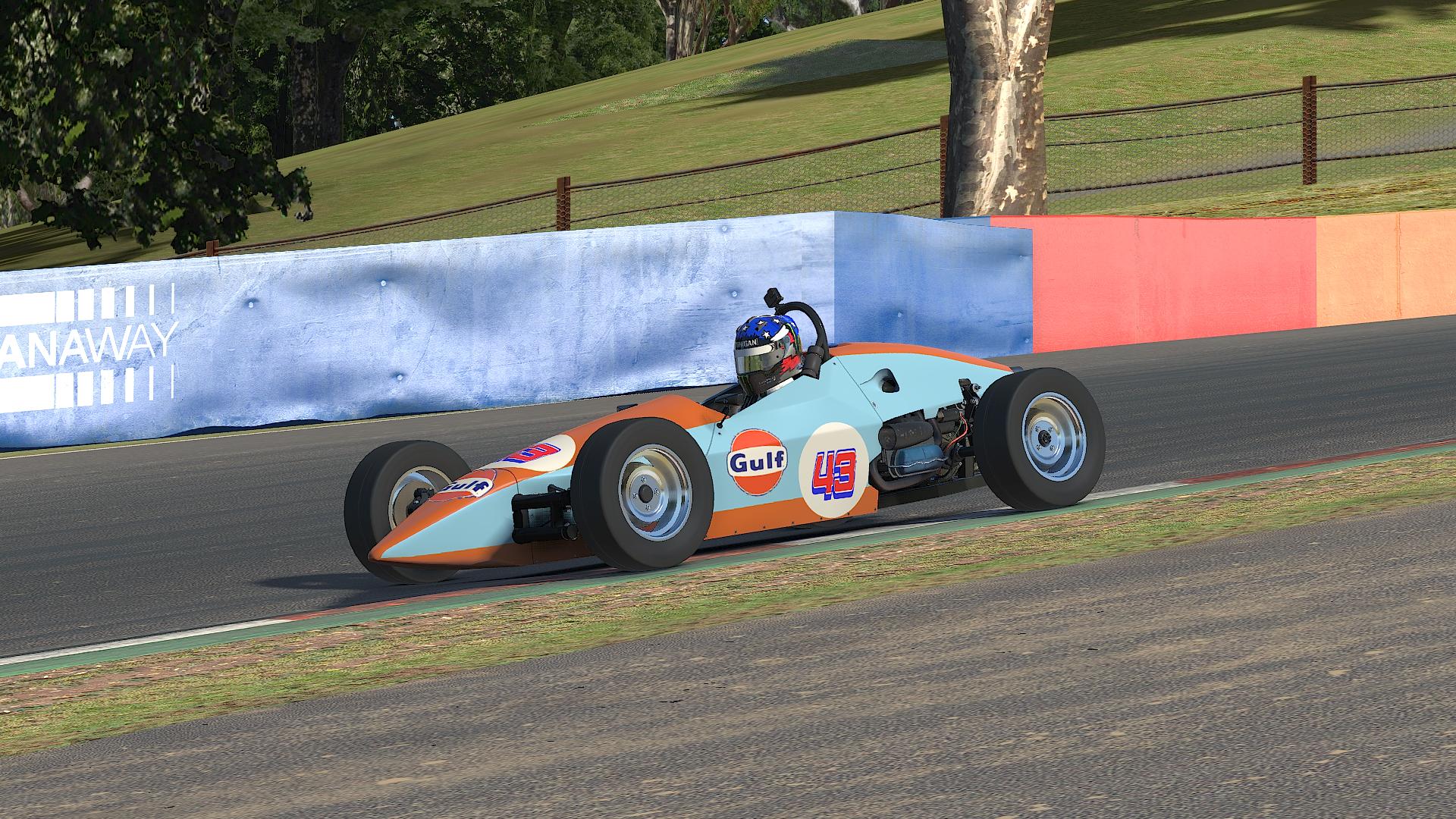 1970s Gulf Inspired Formula Vee by Kaleb Belak - Trading Paints