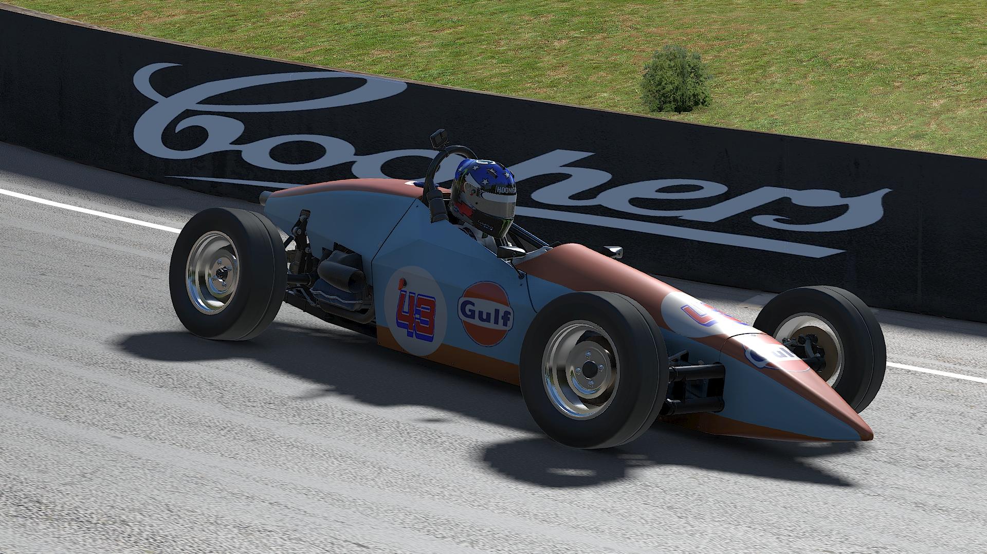 1970s Gulf Inspired Formula Vee by Kaleb Belak - Trading Paints