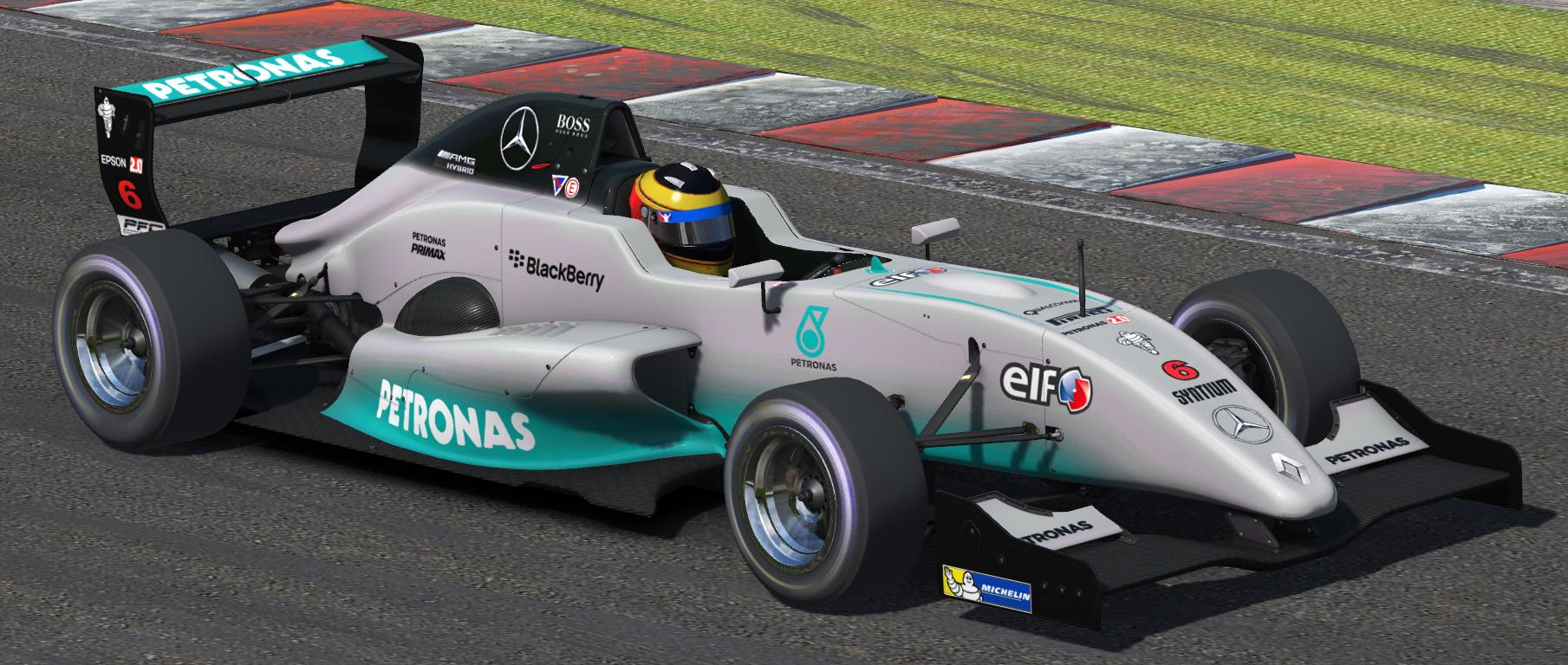Mercedes W07 by Jyri J Kettunen - Trading Paints