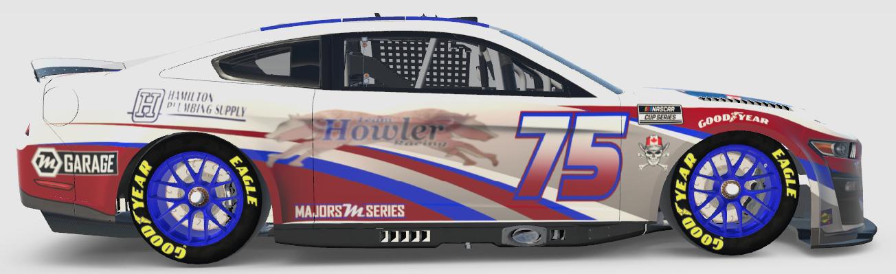Ford Mustang Nextgen Howler Racing by Jeremy Morrison - Trading Paints