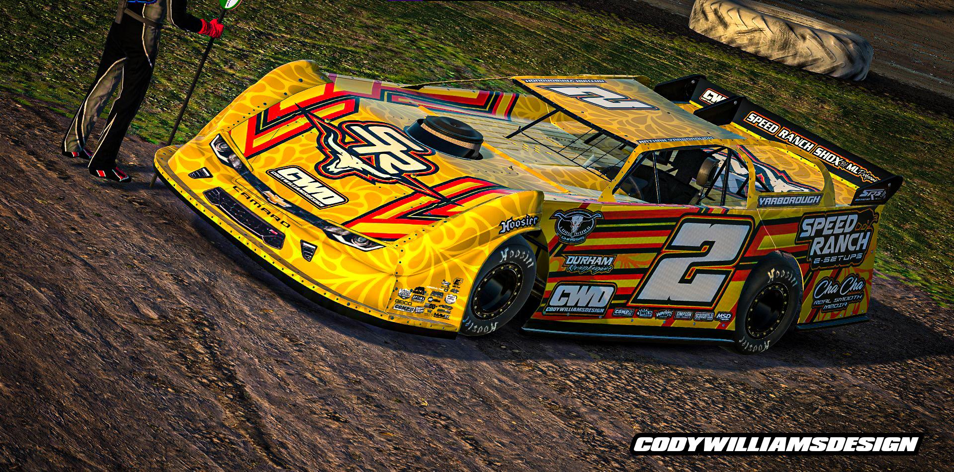 Nathan Yarborough Dirt Late Model! by Cody G Williams - Trading Paints