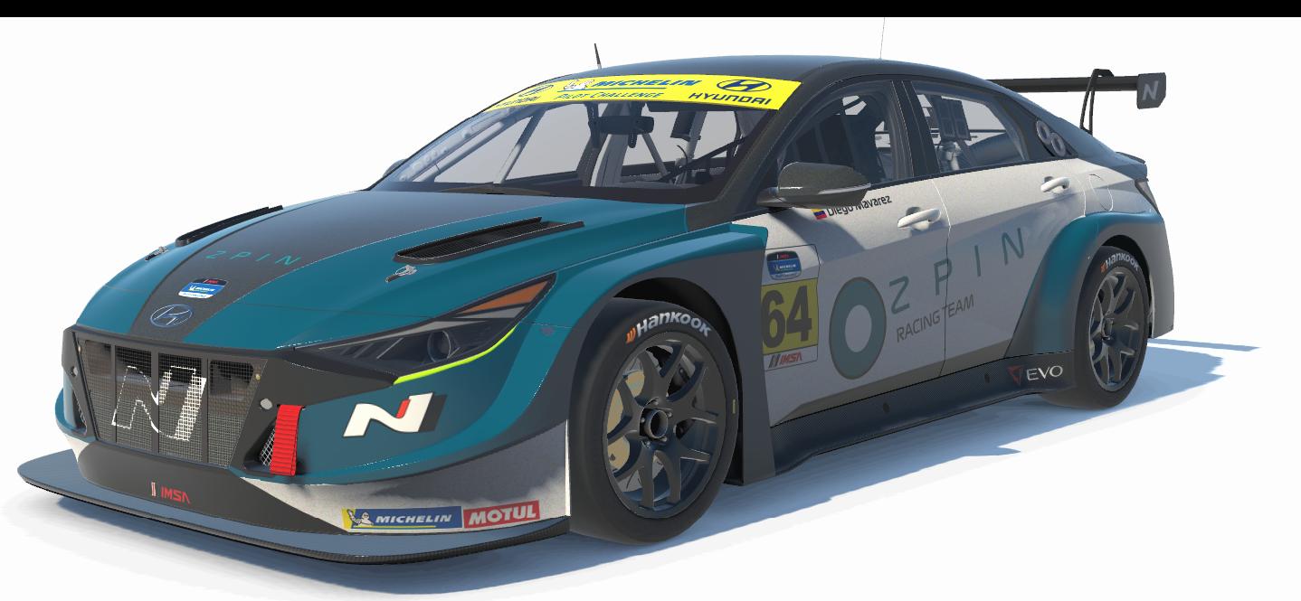 Zpin Racing Team - Hyundai Elantra versión BLANCO by Jose Lopez Zara ...