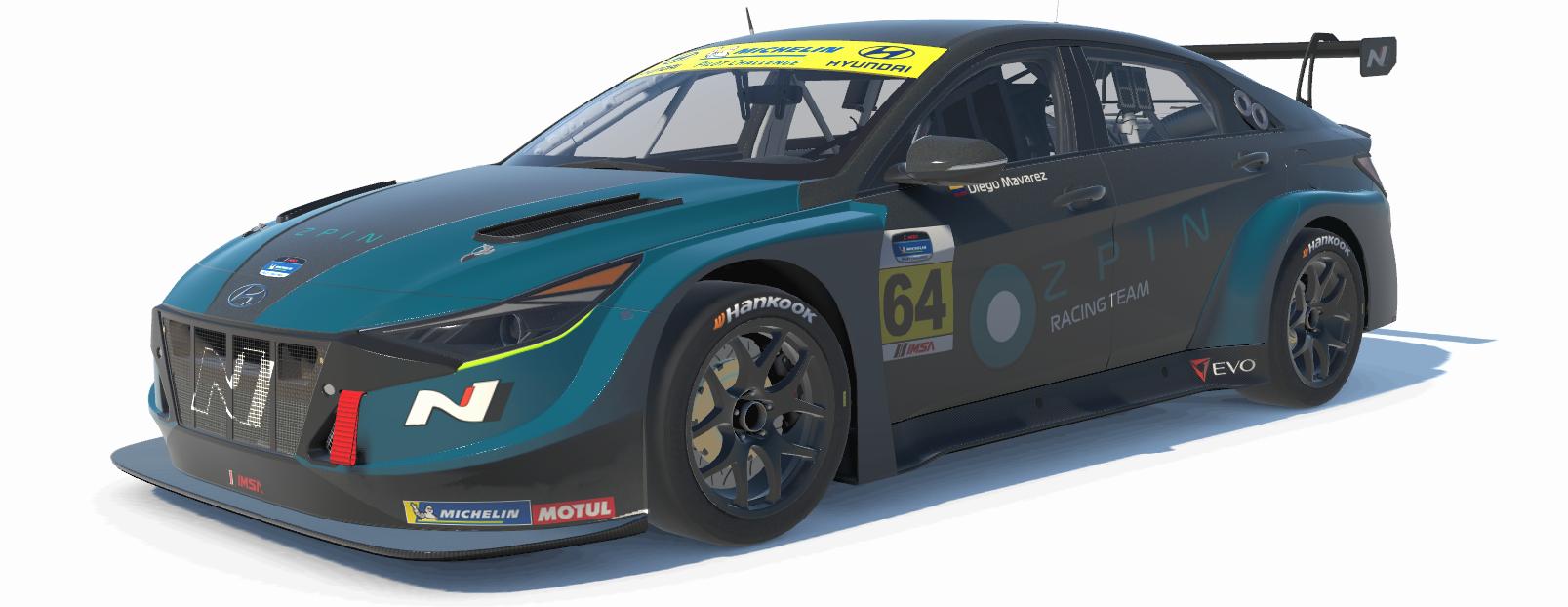 Zpin Racing Team - Hyundai Elantra versión DARK by Jose Lopez Zara ...