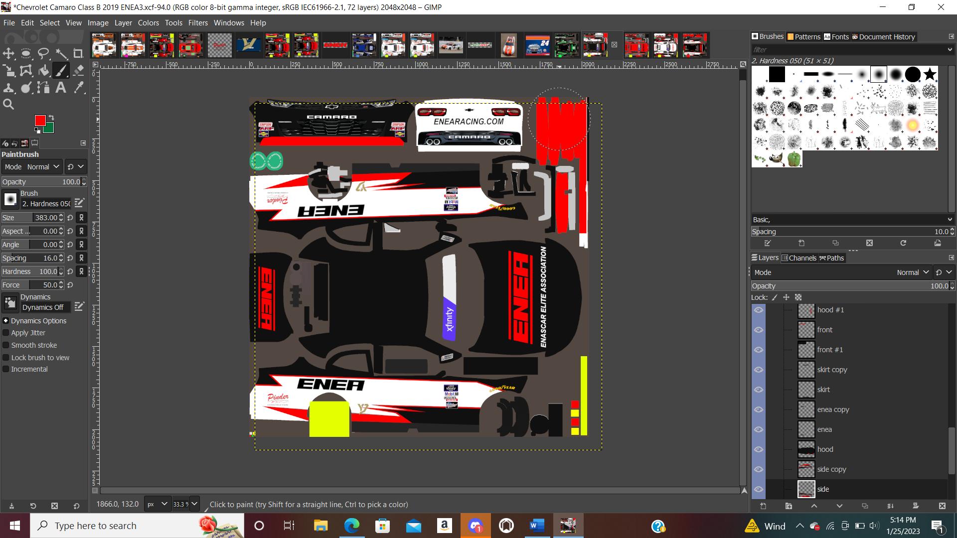 Chevrolet Camaro Class B 2019 ENEA3 by James Fillers - Trading Paints