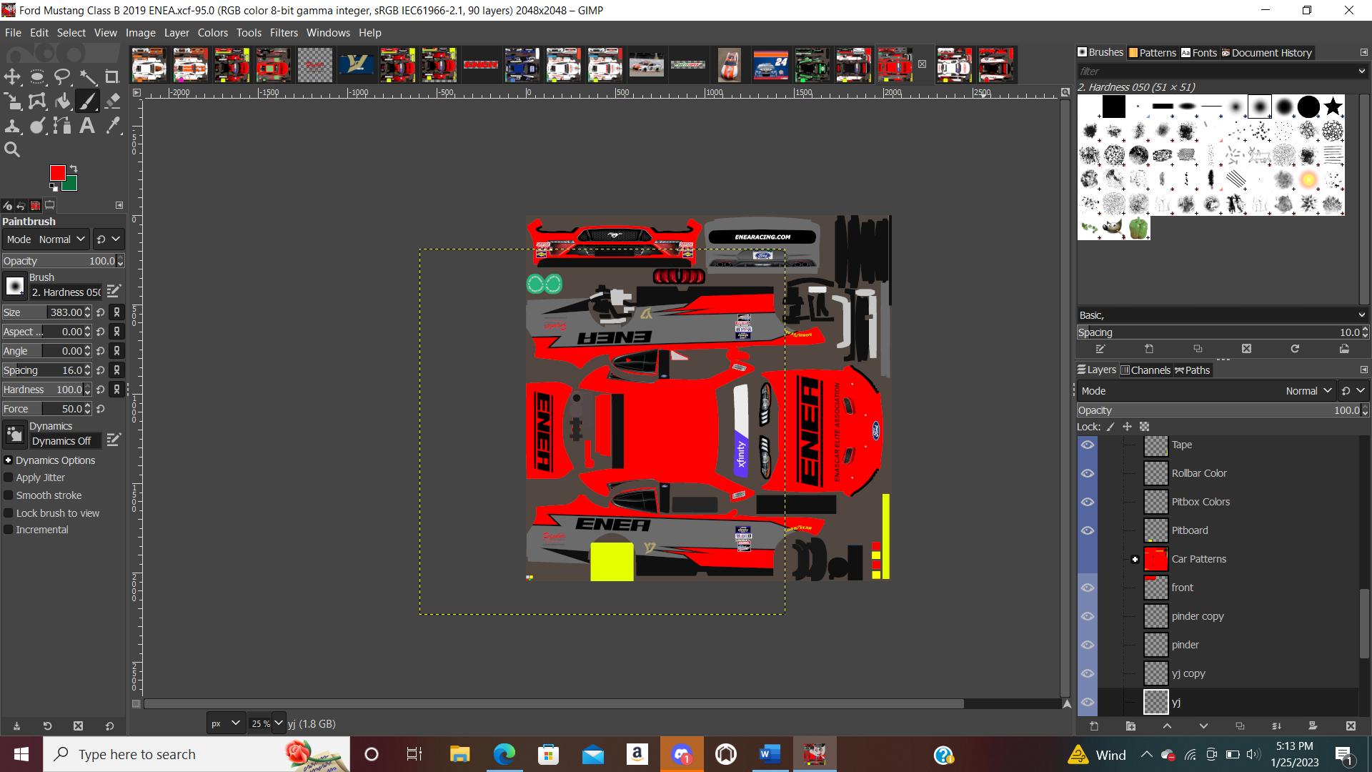 Ford Mustang Class B 2019 ENEA by James Fillers - Trading Paints