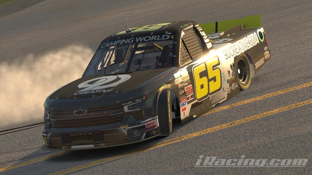 Rob Evans #65 9D Creative Silverado W/ Spec Map by Rob Evans - Trading ...