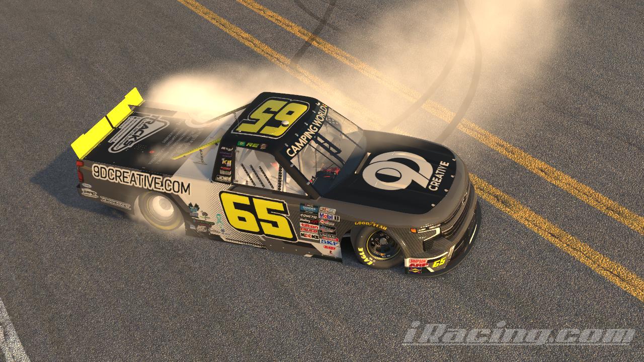 Rob Evans #65 9D Creative Silverado W/ Spec Map by Rob Evans - Trading ...