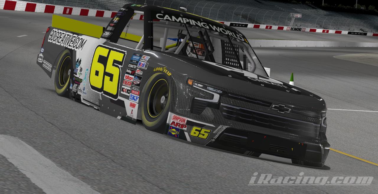 Rob Evans #65 9D Creative Silverado W/ Spec Map by Rob Evans - Trading ...