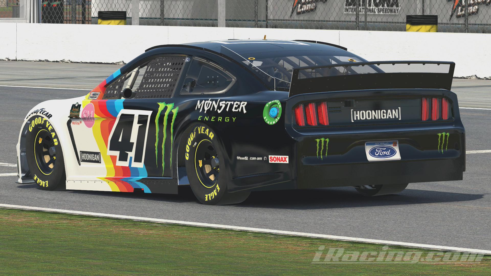 2023A Dallas Myhand Mustang by Vic Bloom - Trading Paints