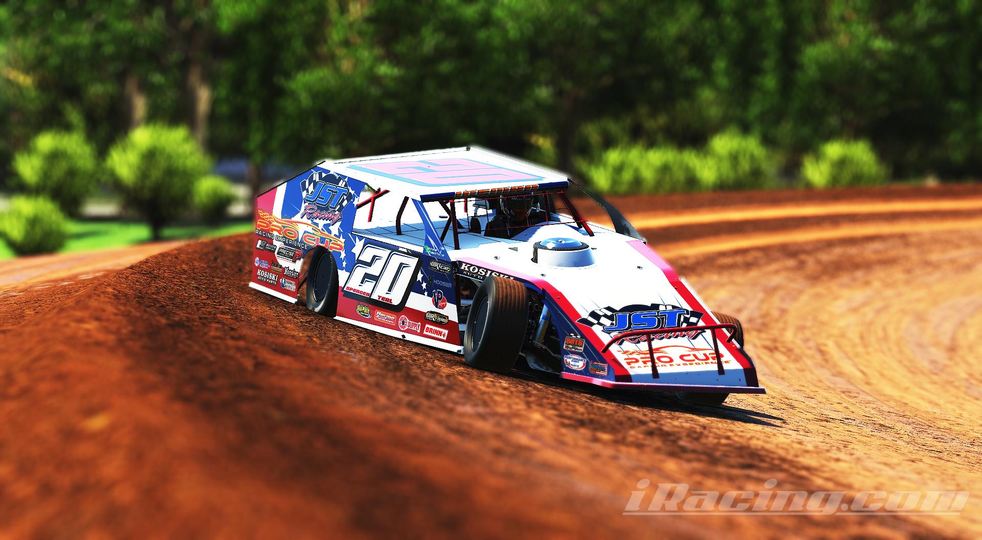 Spencer Teal Stars and Stripes 20 UMP Mod by Jon Gutekunst - Trading Paints
