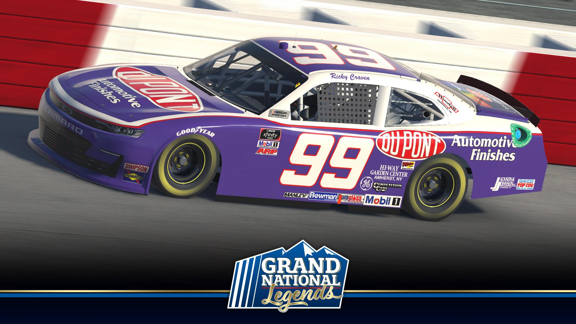 Ricky Craven - 1992 - Dupont Automotive Finishes Chevrolet - Grand ...