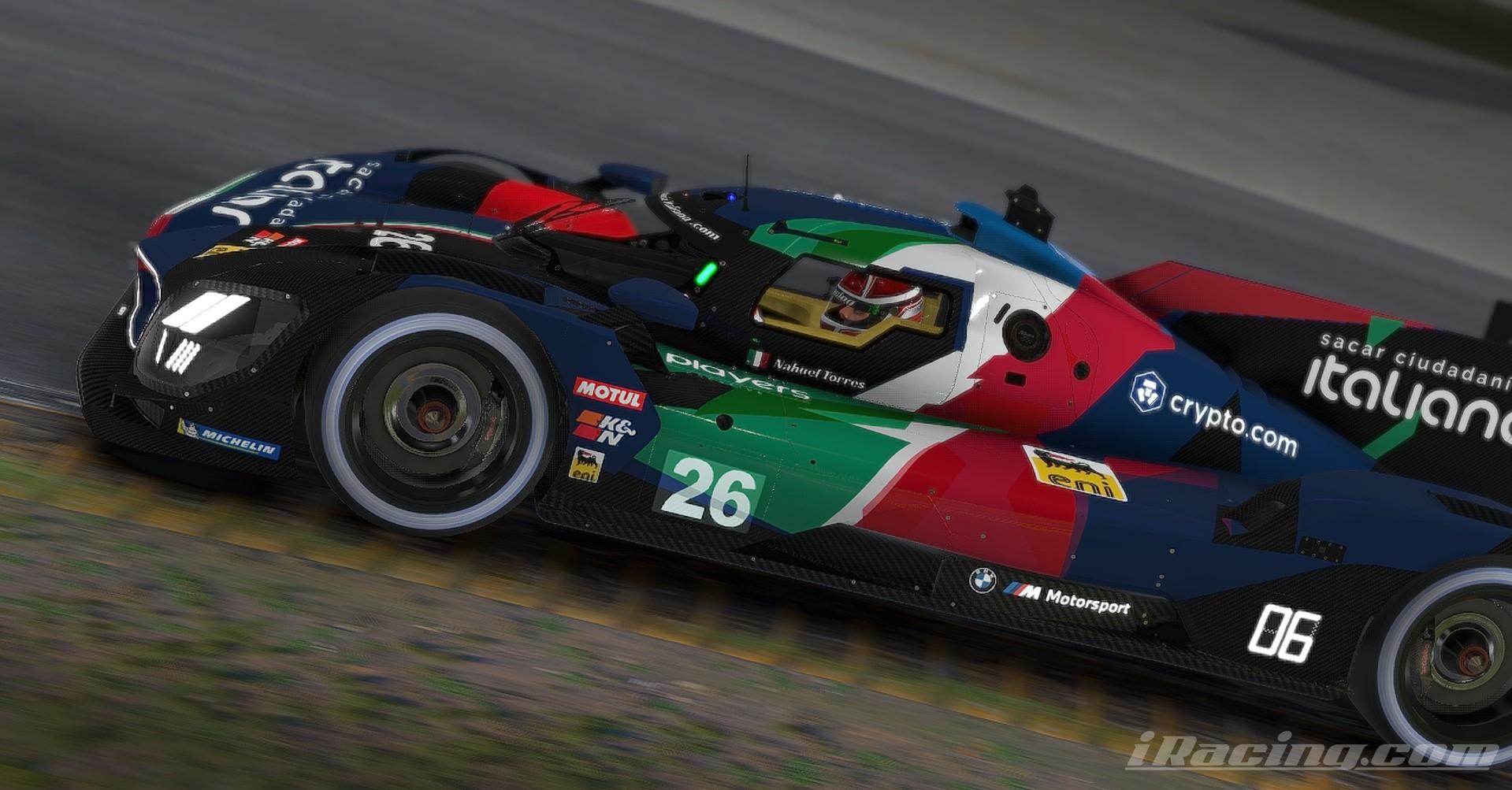 BMW LMDh - Italy Design - Azzurri based on official livery by Nahuel ...